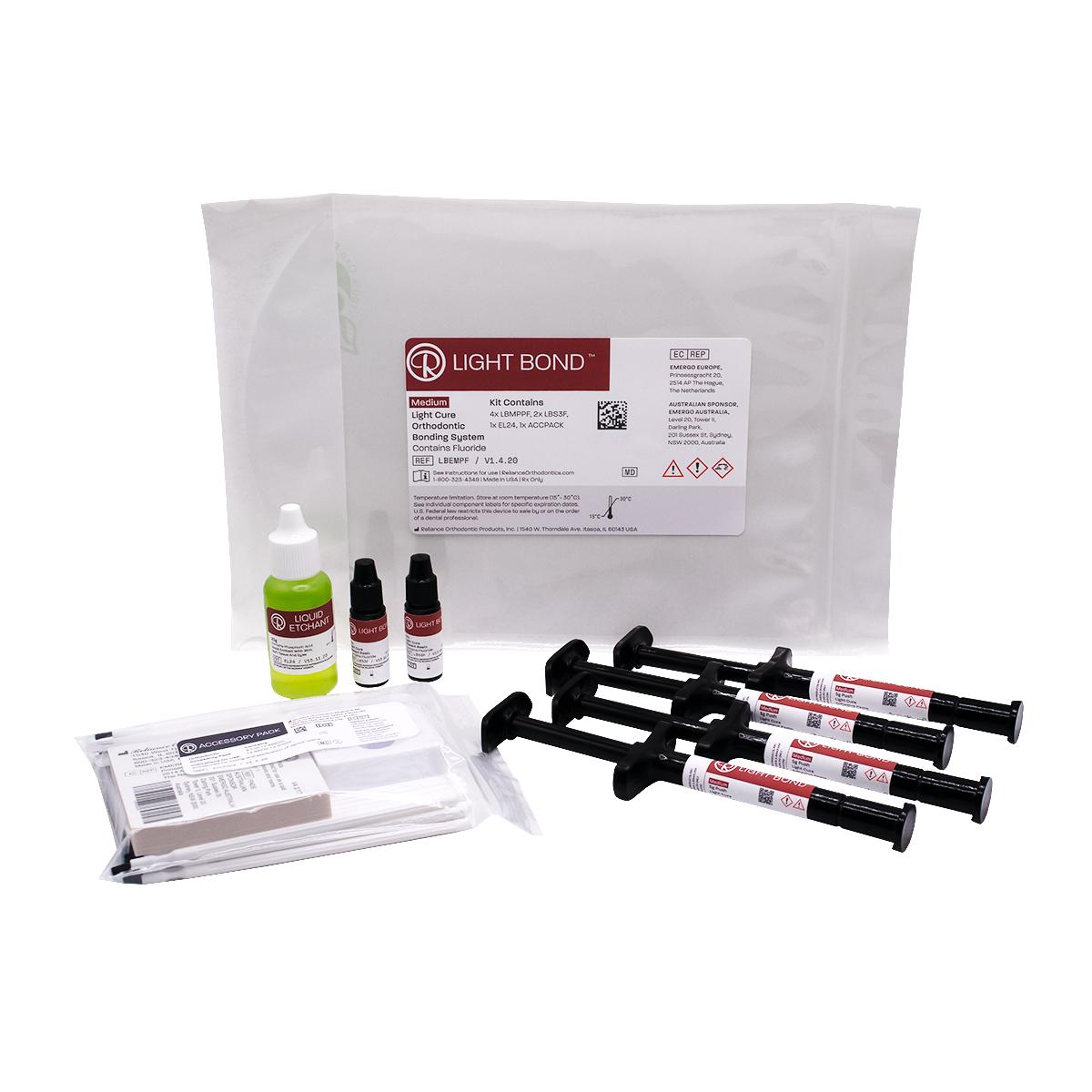 Light Bond Medium Push Syringe Kit with Fluoride | Reliance Orthodontic ...